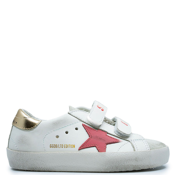 Bonpoint X Golden Goose Star Blanc Velcro Sneaker - Tassel Children Shoes
