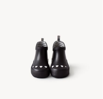 Boxbo Black Low Rainboot - Tassel Children Shoes